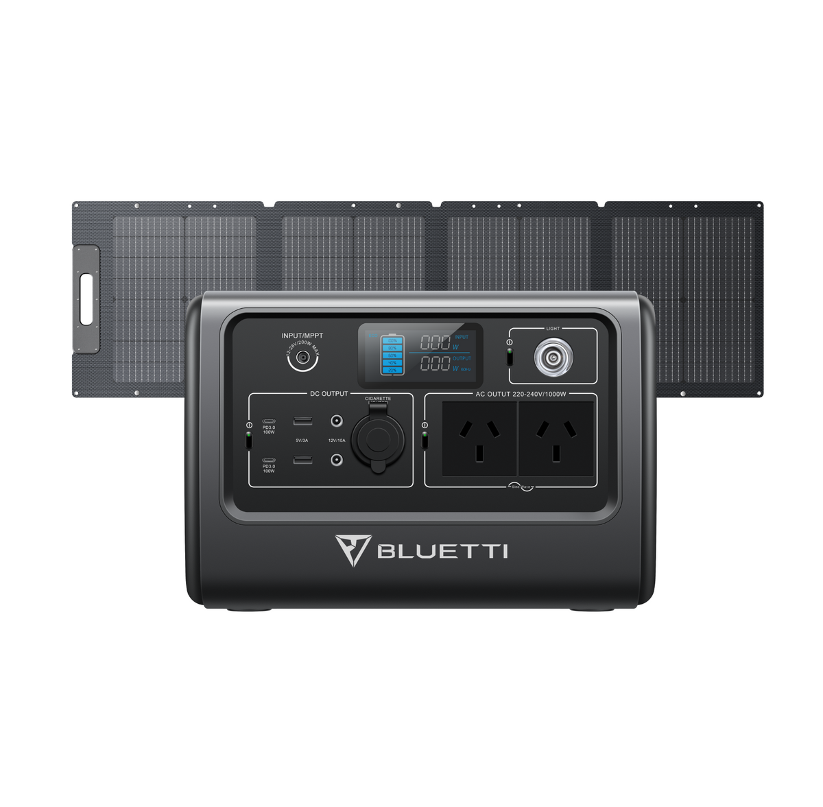 BLUETTI EB70(Grey) + Solar Panels | Solar Generator Kit — SolarCircle